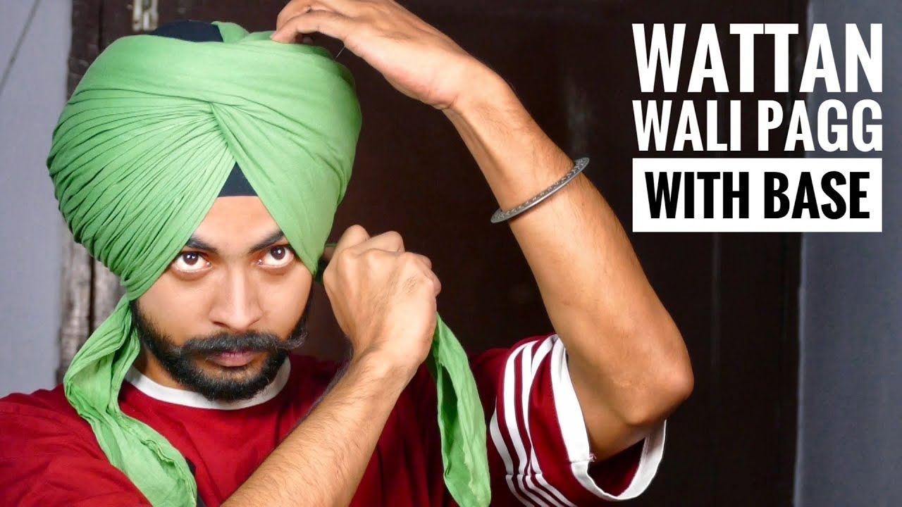 Wattan Wali Pagg Turban Tutorial Easy Way To Tie Wattan Wali Pagg Youtube