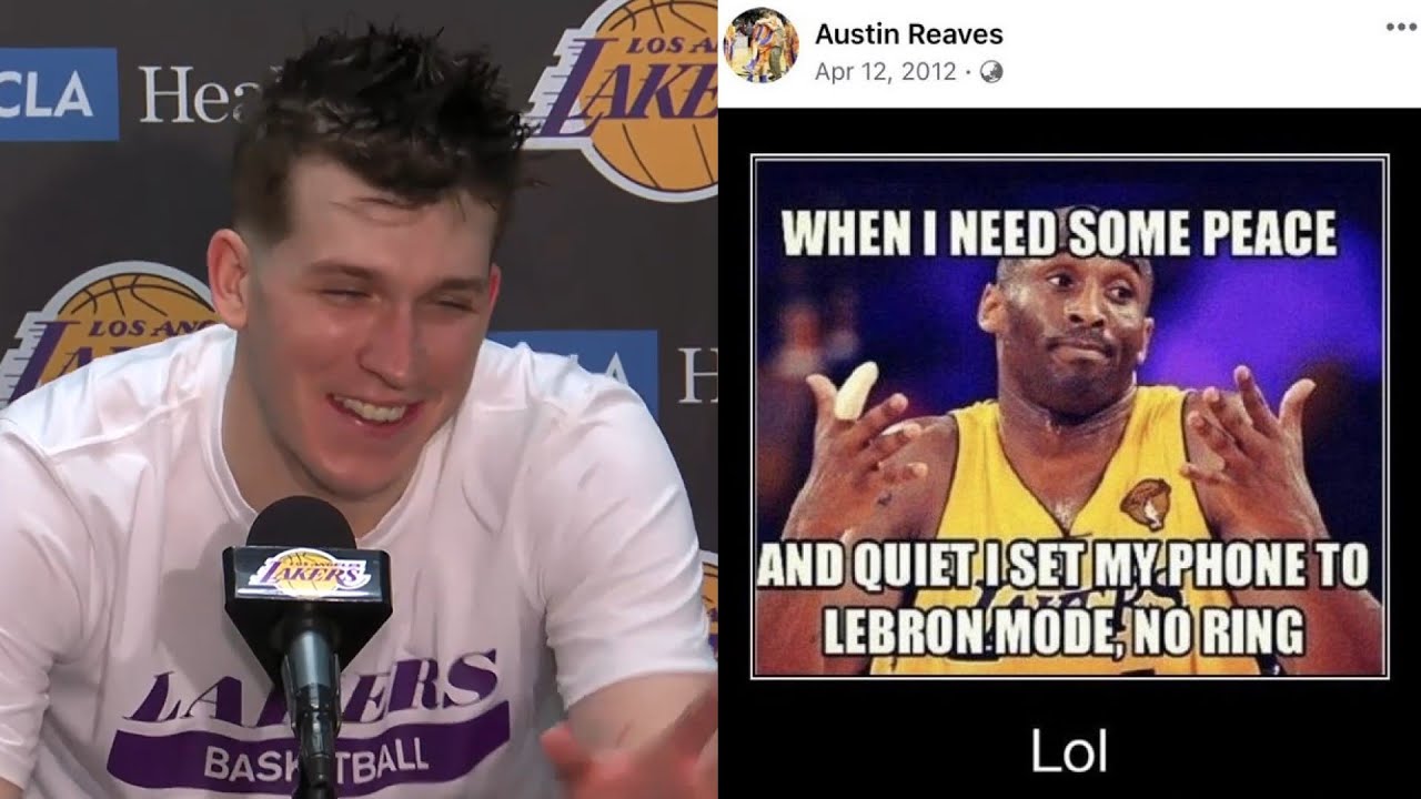Austin Reaves thanks SportsCenter for old post trolling LeBron James ...
