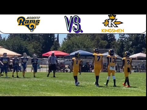 Jr Varsity Modesto Rams Vs. Jr Varsity Kingsmen | 2022 - YouTube