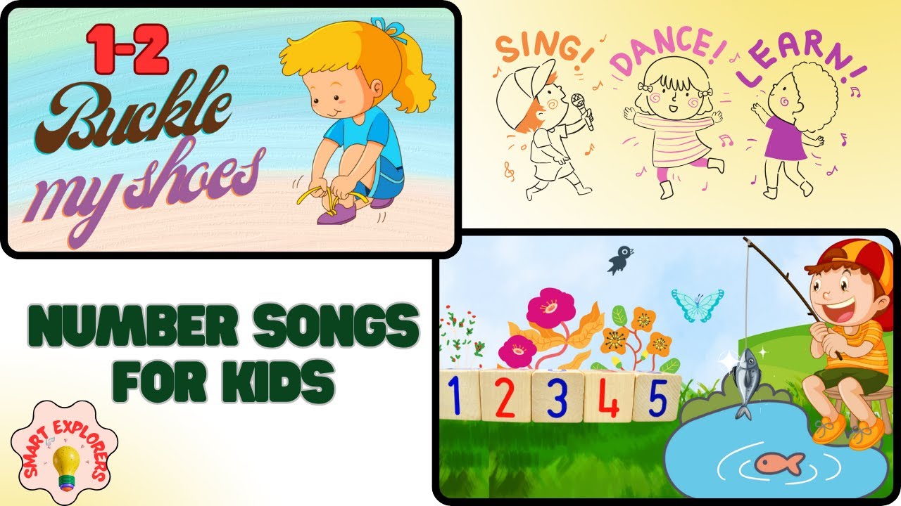 Counting Numbers from 1-10| Number Songs |Nursery Rhymes - YouTube