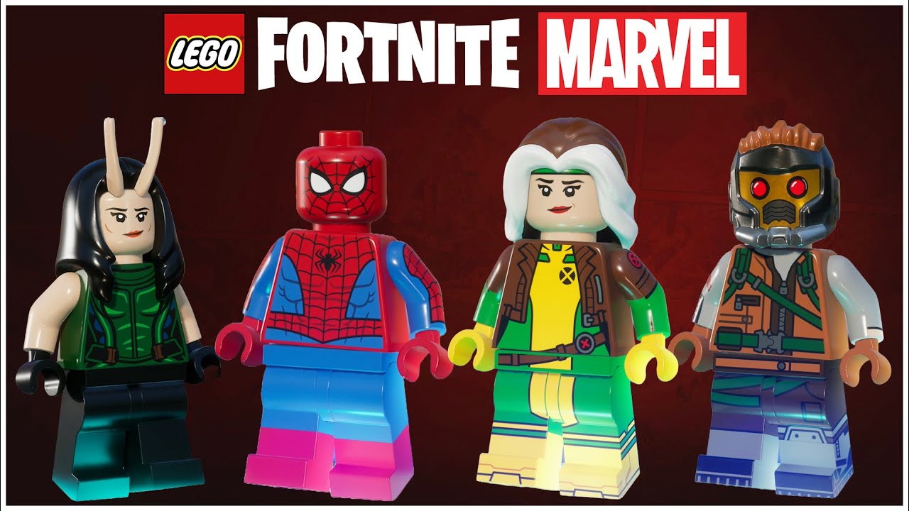 All LEGO Marvel Fortnite Skins Available Now (UPDATE!) - YouTube
