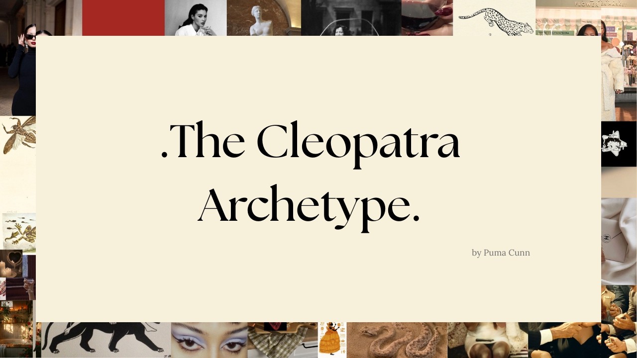 The Cleopatra Archetype (part 01) - YouTube