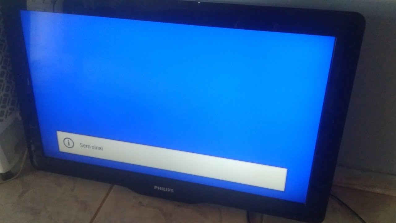 Tv Philips 32PFL3406D/78R Não Liga (Resolvido) - YouTube