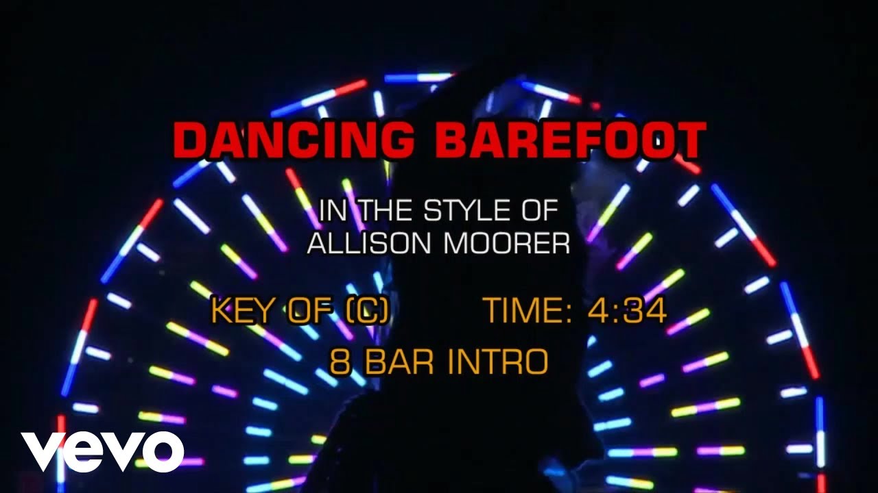 Allison Moorer - Dancing Barefoot (Karaoke) - YouTube