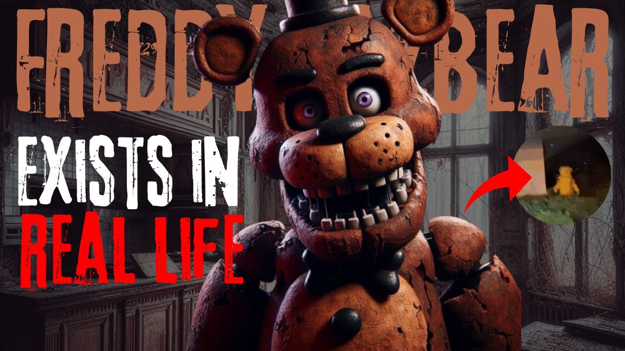 Freddy Fazbear Exists In Real Life 😱 - YouTube