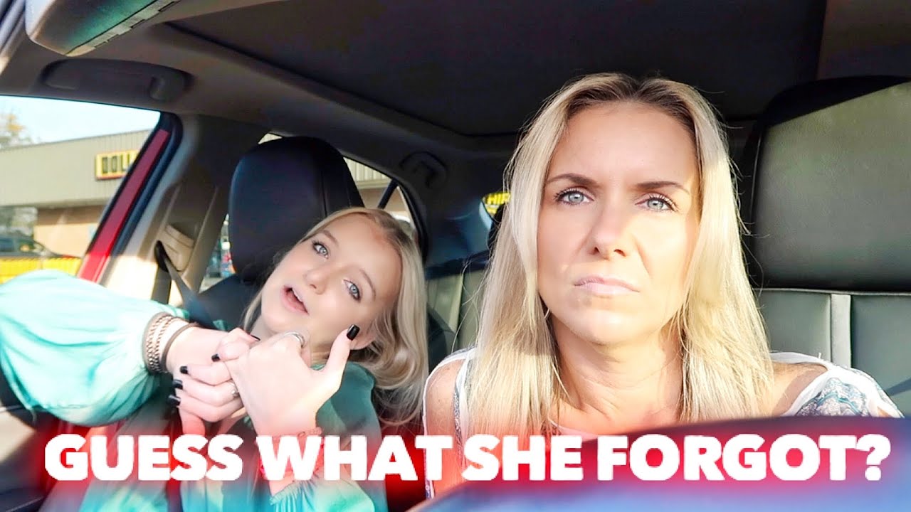 GUESS WHAT SHE FORGOT??? | Family 5 Vlogs - YouTube