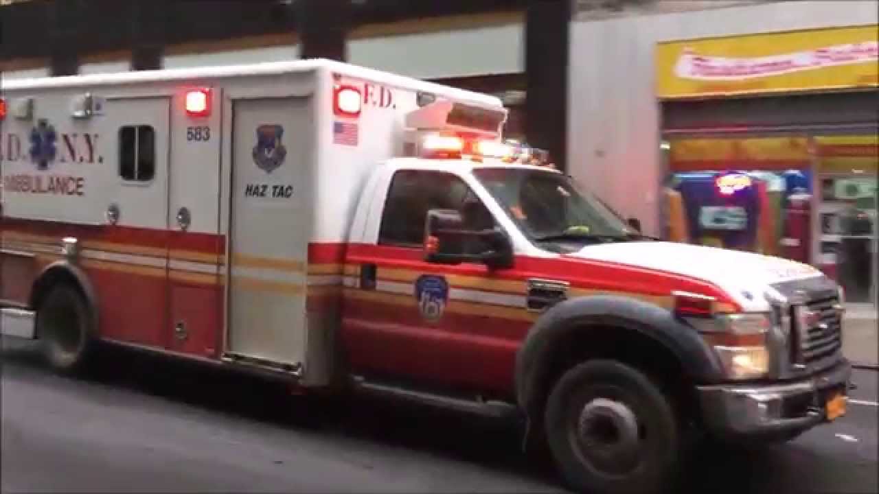 COMPILATION OF EMS AMBULANCES RESPONDING IN VARIOUS NEIGHBORHOODS OF ...