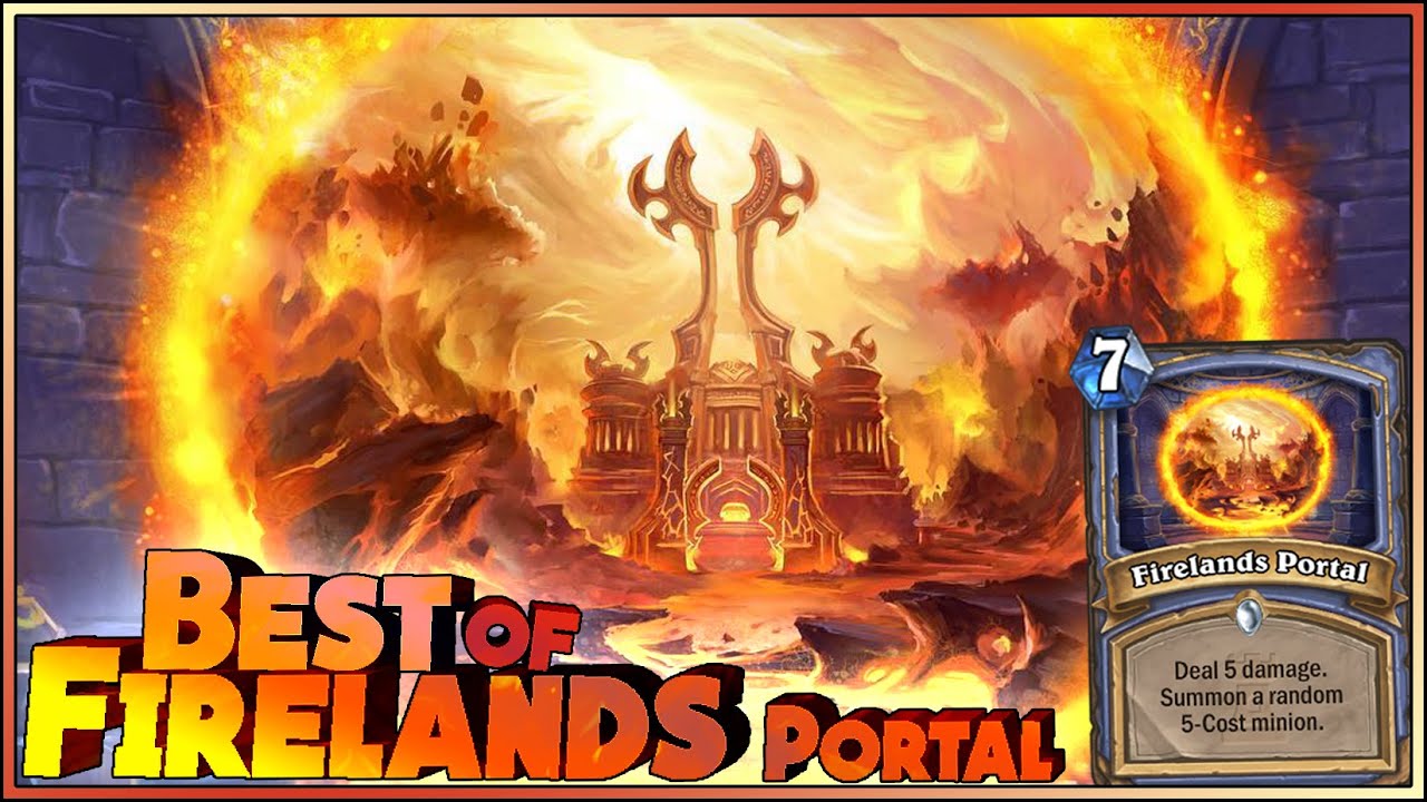 Hearthstone - Best of Firelands Portal - Funny and lucky Rng Moments ...