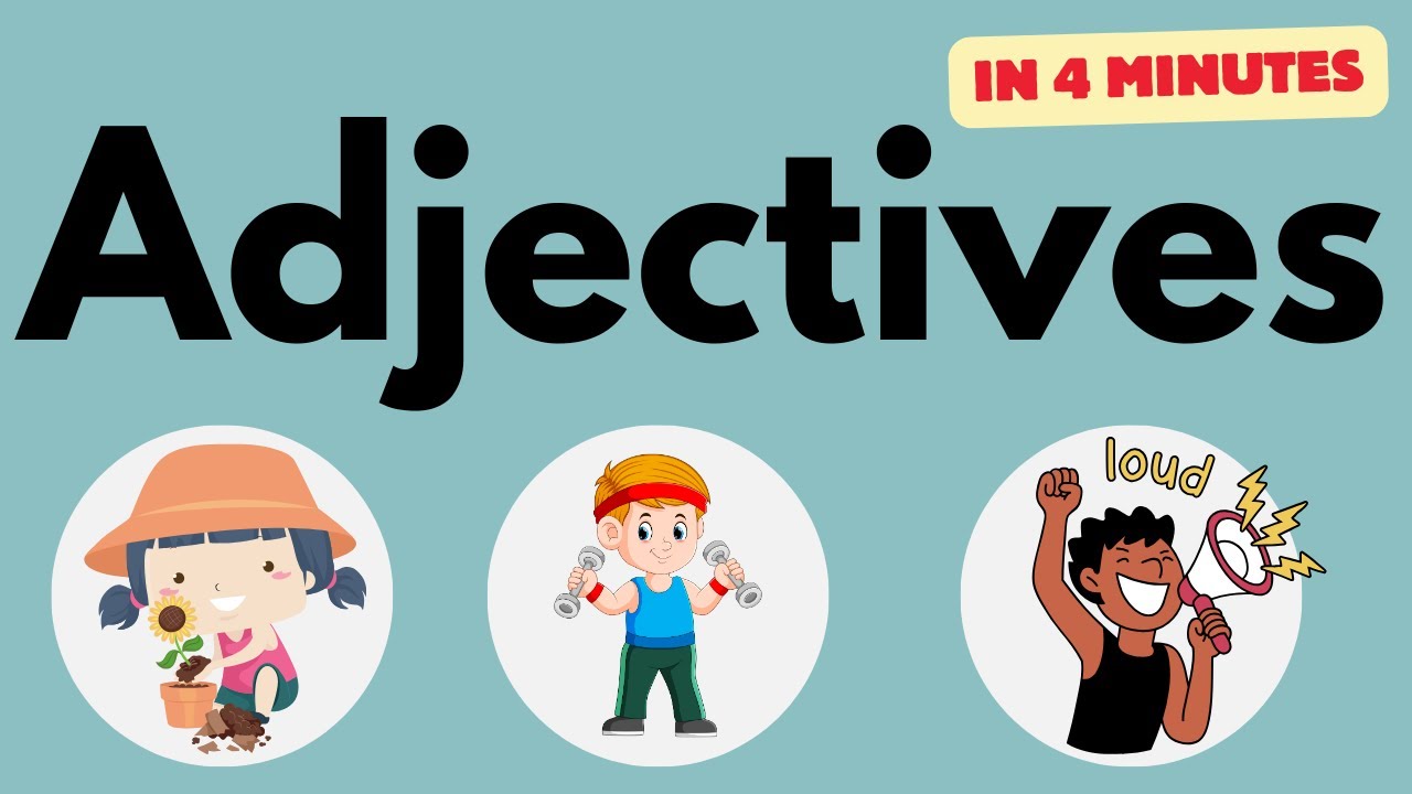 ADJECTIVES | Basics of Grammar | What is an Adjective? 😐 | Adjectives ...