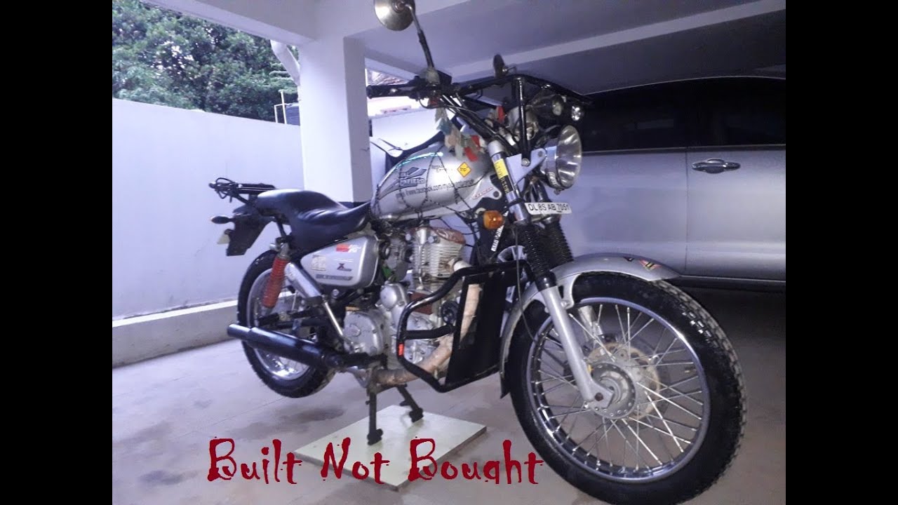 Modified Thunderbird 350cc (AVL)...MyAdventureRide -8 #royalenfield # ...
