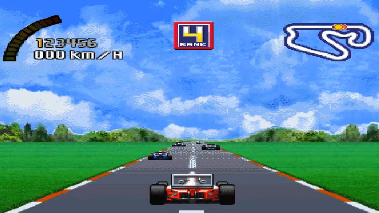 SUPER F1 RACE FORMULA RACING MAME MESS 265 IN 1 HANDHELD GAME CONSOLE ...