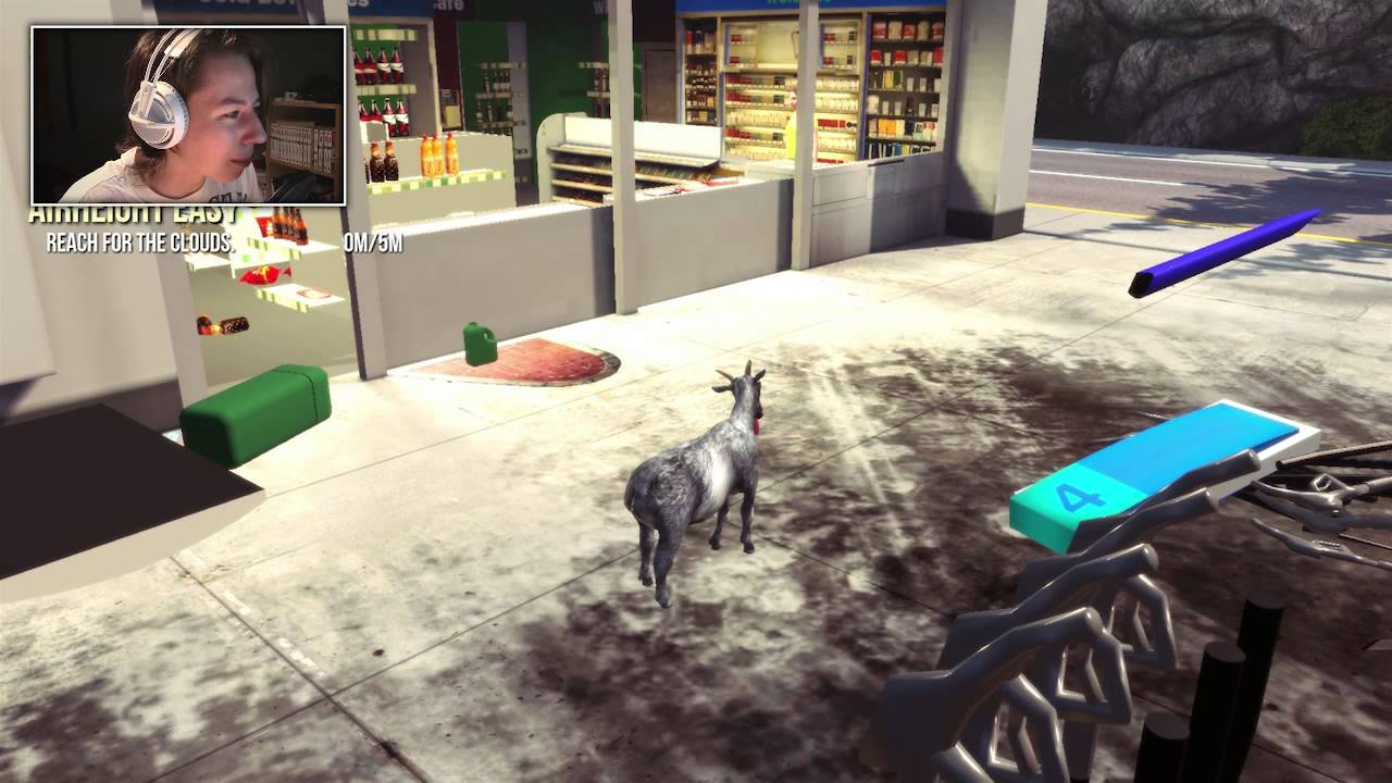 THE SUPER GOAT BOB!!! - Let's Play Goat Simulator - Part 1 - YouTube