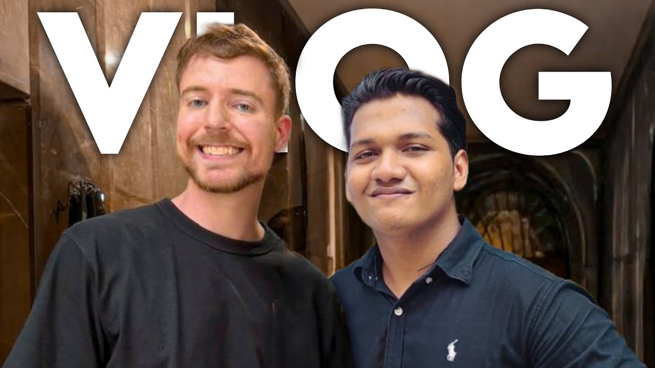 MR BEAST In INDIA 🇮🇳 ! (Unbelievable Experience!)" VLOG - YouTube