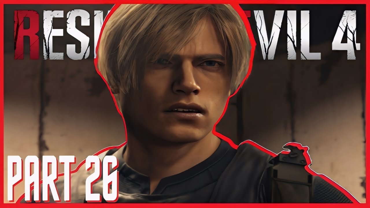 RESIDENT EVIL 4 REMAKE LET'S PLAY-Gameplay-PART 26-LEON VS ROMAN ...