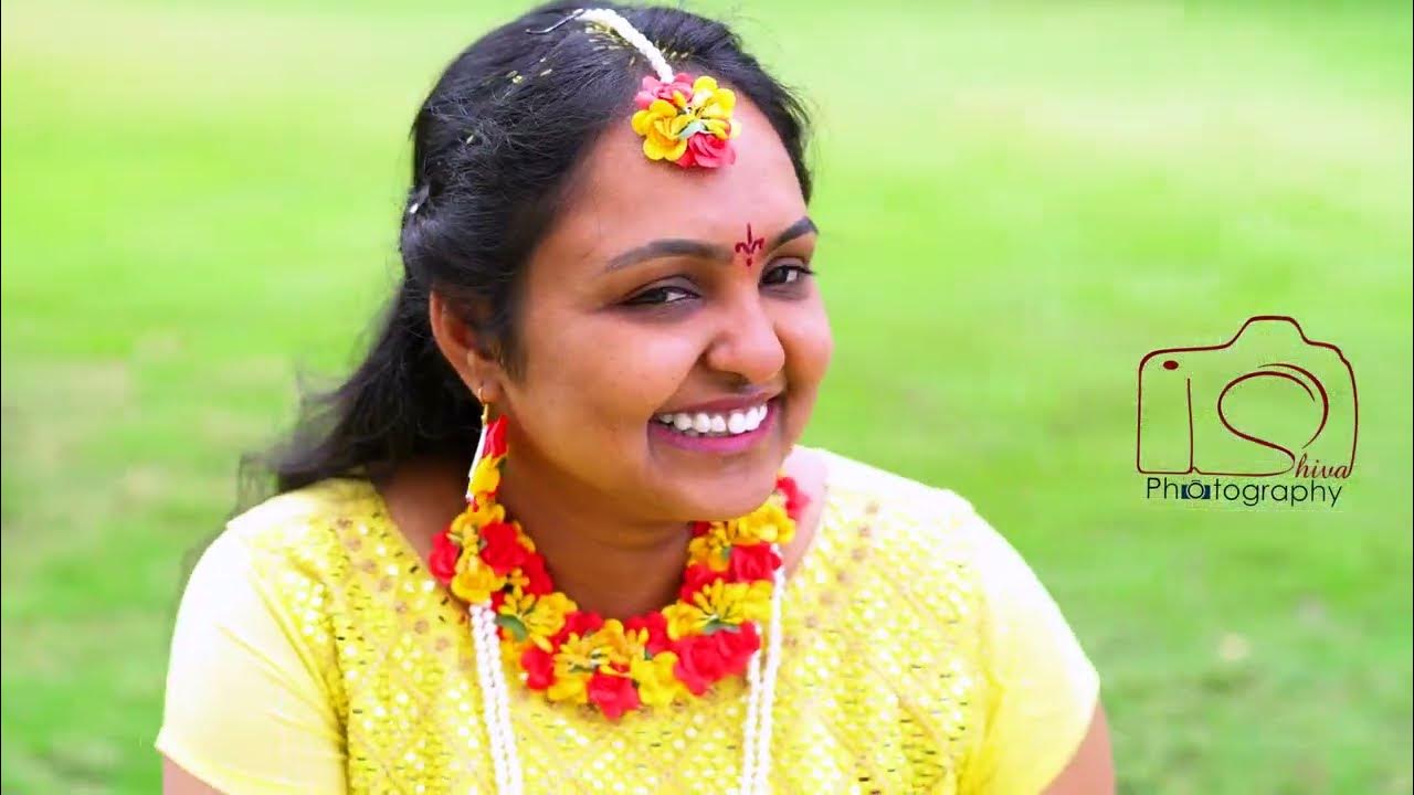 BEST CINEMATIC 4K HALDI TEASER | SRAVYA | SHIVA'S Photography || 9989976541 - YouTube