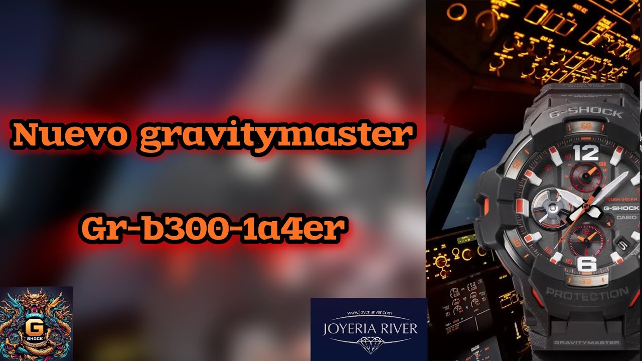 Nuevo gravitymaster gr-b300 presentación - YouTube