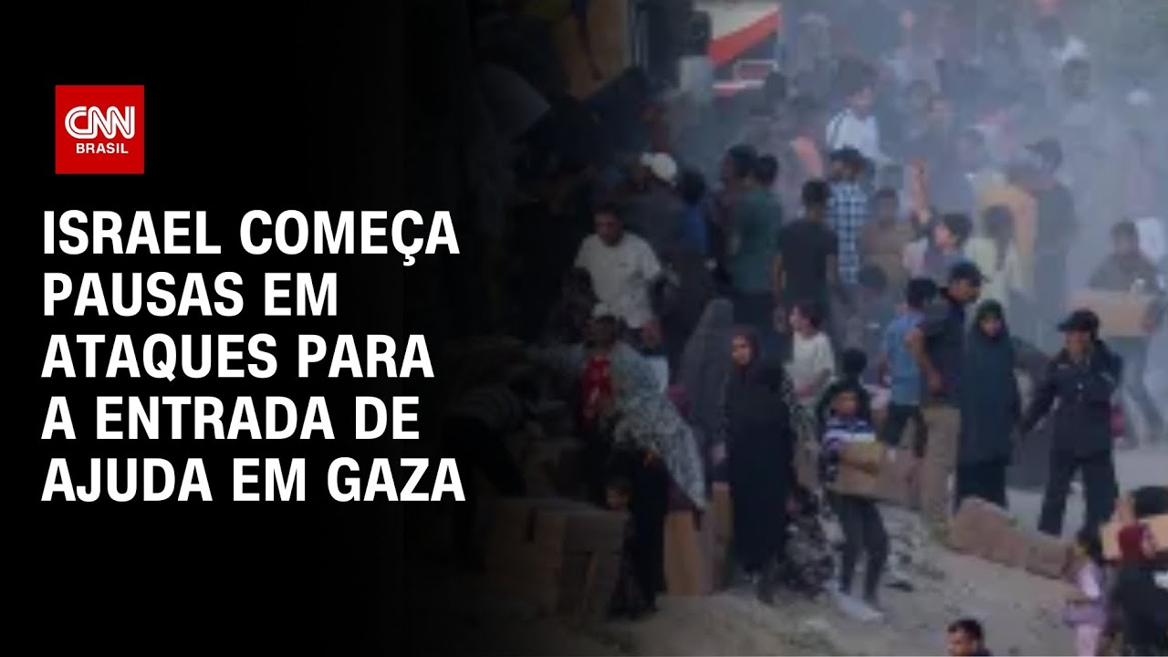 Israel começa pausas em ataques para a entrada de ajuda em Gaza | AGORA ...