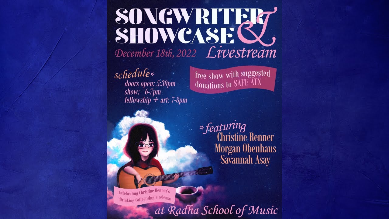 Songwriter Showcase Livestream featuring Christine Renner, Morgan ...