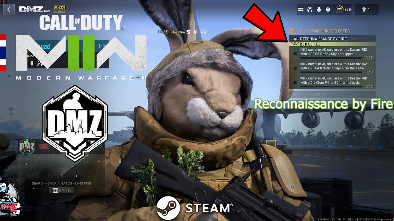 Reconnaissance by Fire ภารกิจ ฤดูกาลที่ 3 DMZ เกม Call of Duty Modern ...