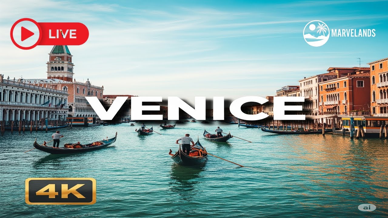 Live Stream VENICE in 4K | Relaxing Virtual Tour - YouTube