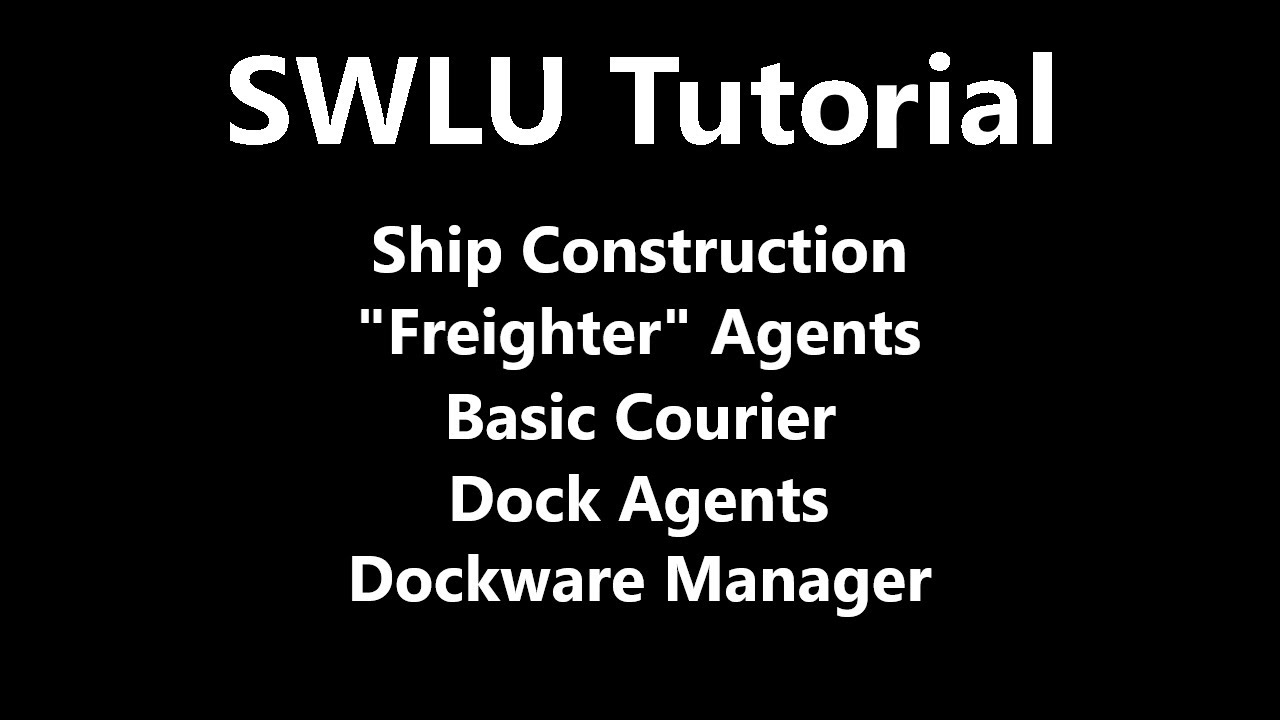 X3AP SWLU: Guide to Advanced Logistics (Dockware Manager) - YouTube
