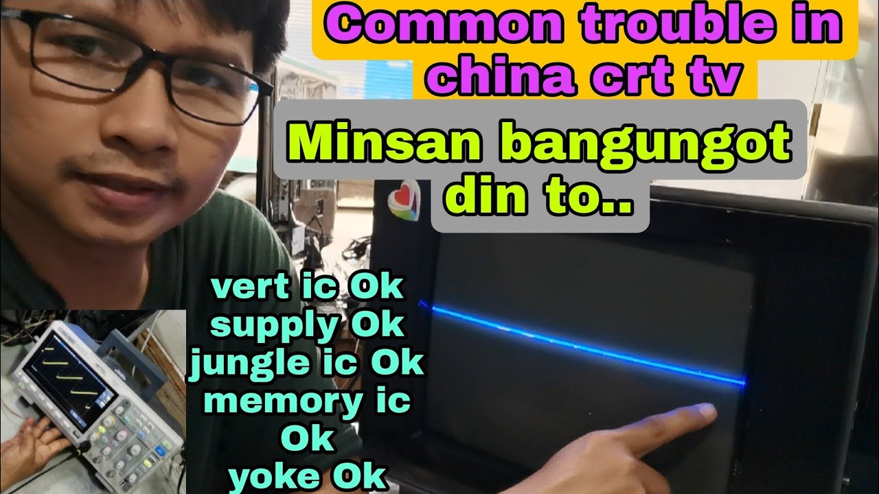 How To Fix 1 Hor Line In China Crt Tv Common Problem But Sometimes It s how-to-fix-1-hor-line-in-china-crt-tv-common-problem-but-sometimes-it-s