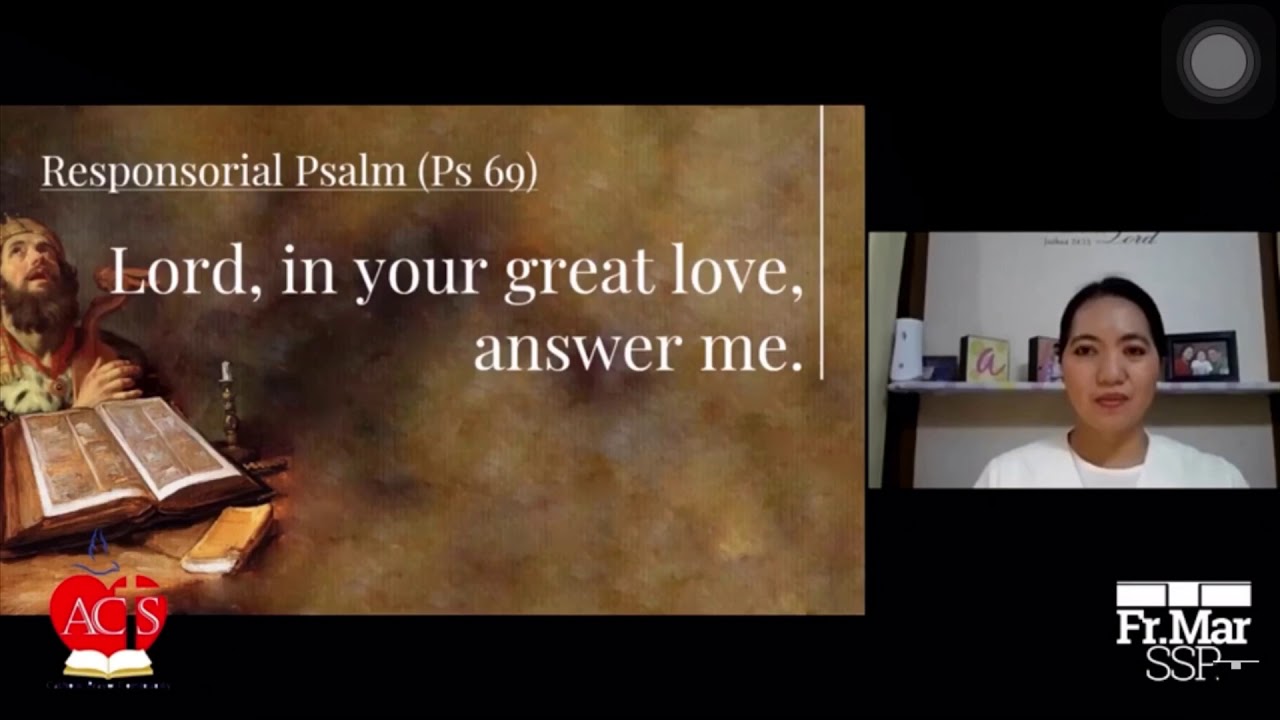 Psalm 69: Lord, in Your Great Love, Answer Me - YouTube