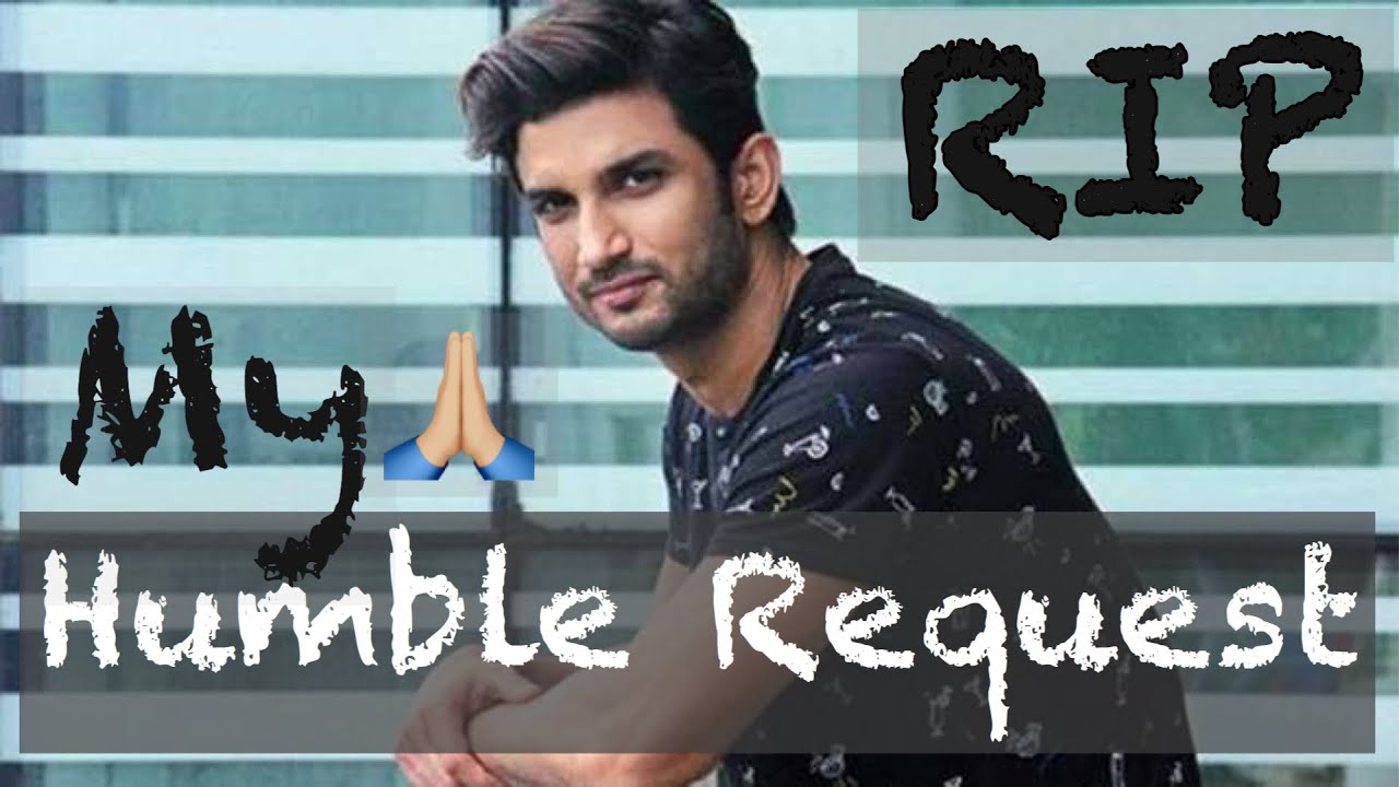 MY HUMBLE REQUEST ! - YouTube