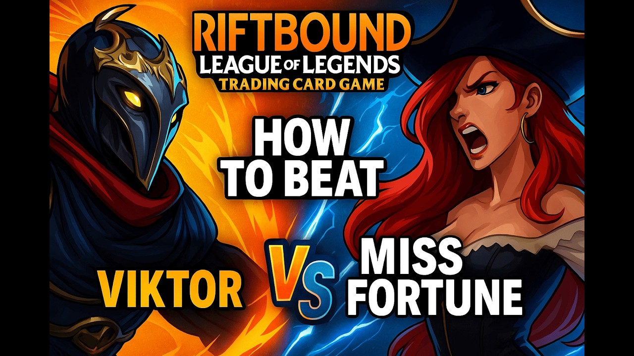 How to Beat Miss Fortune with Viktor? Competitive Riftbound Gameplay ...