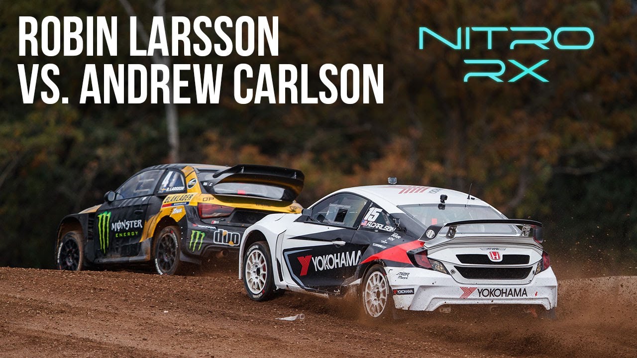 Robin Larsson vs. Andrew Carlson | Nitro Rallycross Battle Bracket ...