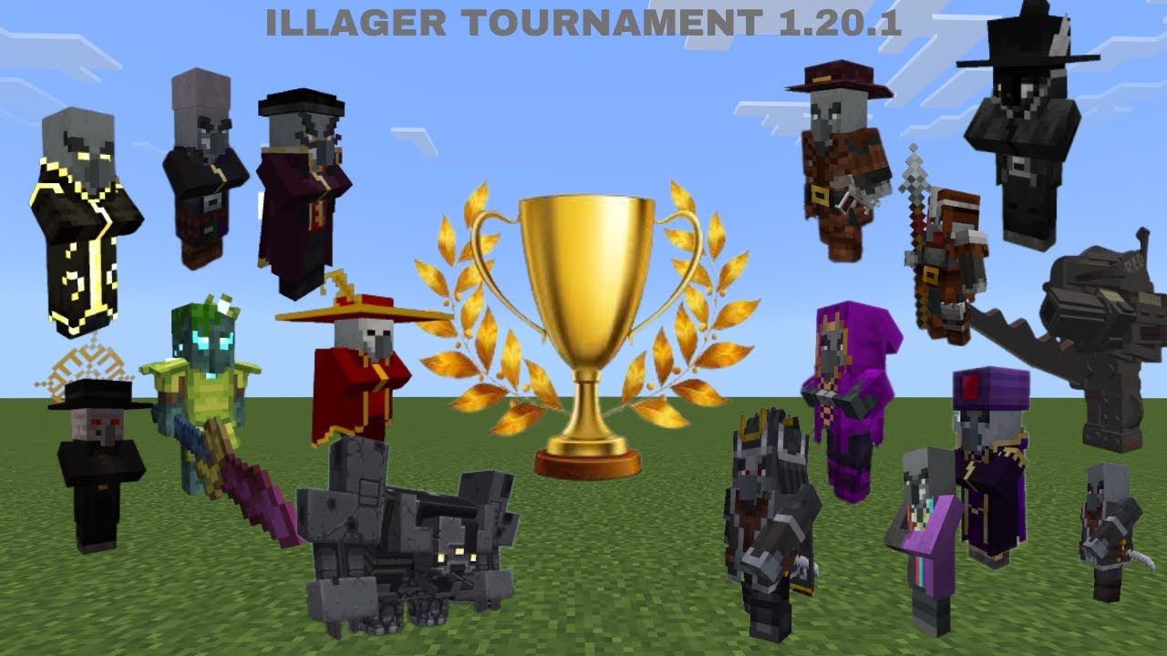 ILLAGER TOURNAMENT 1.20.1! The Strongest Illagers in the Strongest ...