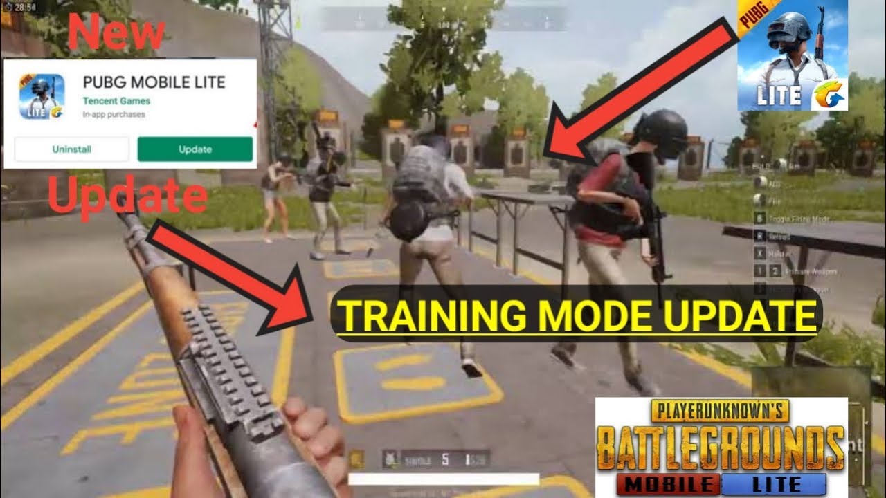 NEW TRAINING MODE IN PUBG MOBILE LITE!! | NOW YOU CAN PRACTICE | MUST ...