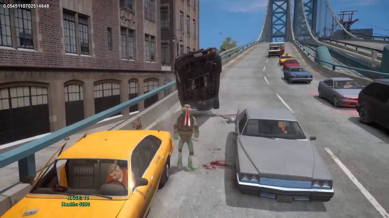 FINN ADVENTURE TIME VS LEONARDO TMNT EPIC BATTLE GTA IV - YouTube