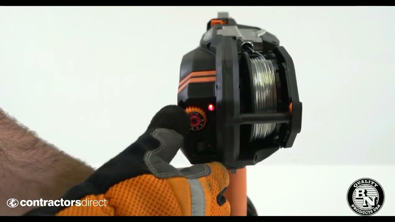 BN Products BNT 40X Cordless Tiger Rebar Tier - YouTube