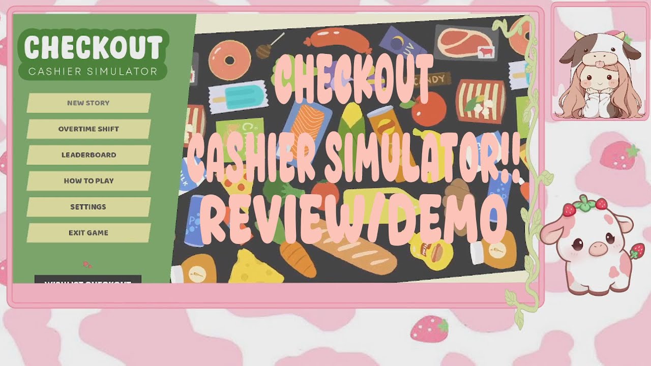 Trying Checkout: Cashier Simulator! - YouTube