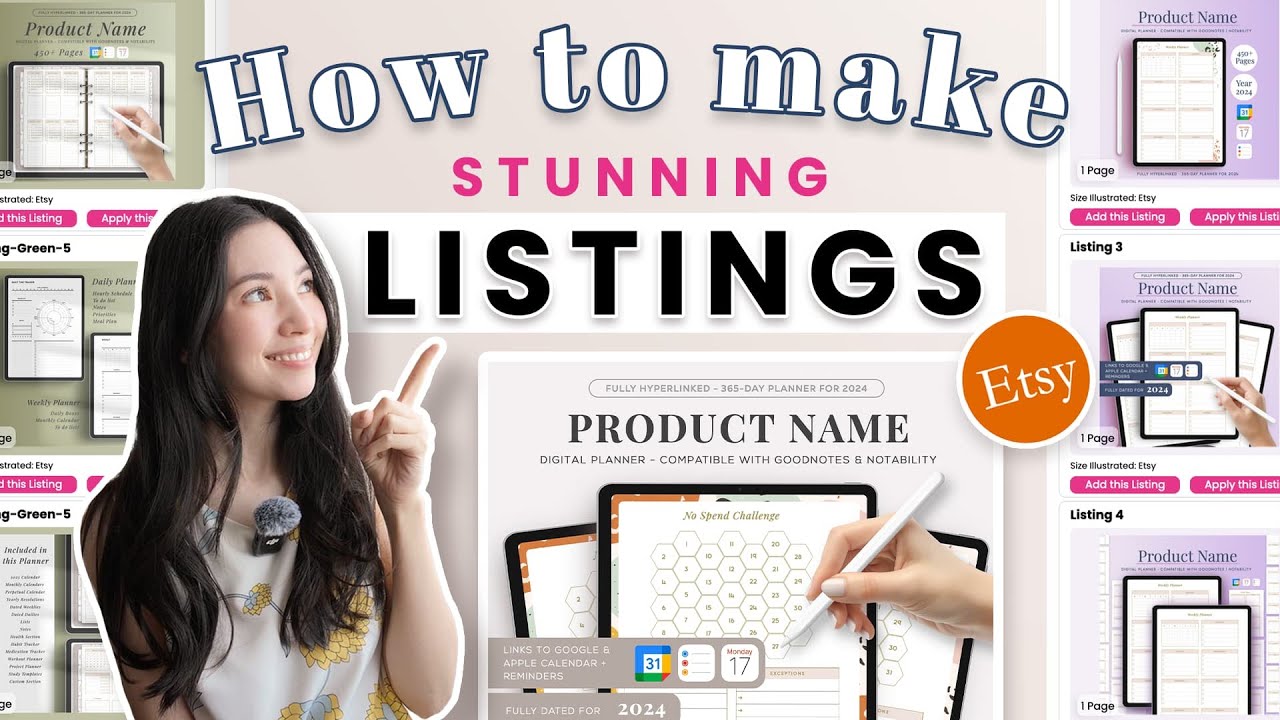 How to Create Stunning Etsy Listing Photo Mockups for Digital Products ...