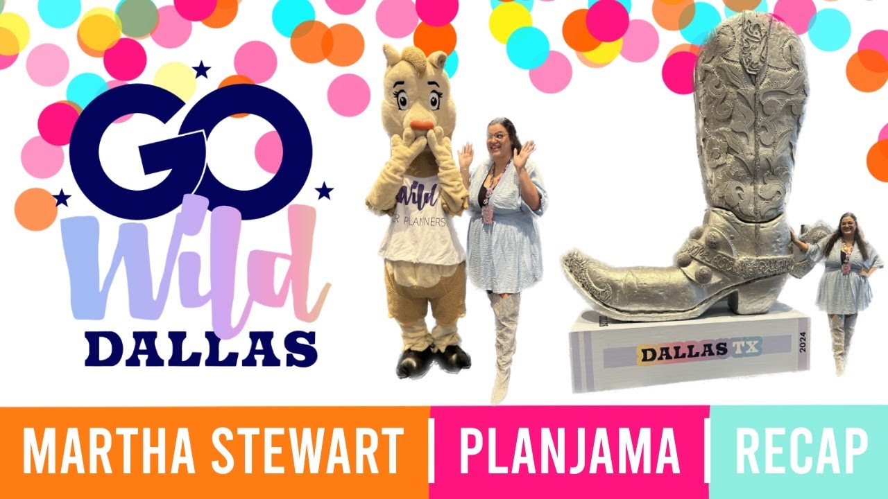 GO WILD DALLAS 2024 VLOG | TORI ARTIS PLANNERS | PART TWO - YouTube