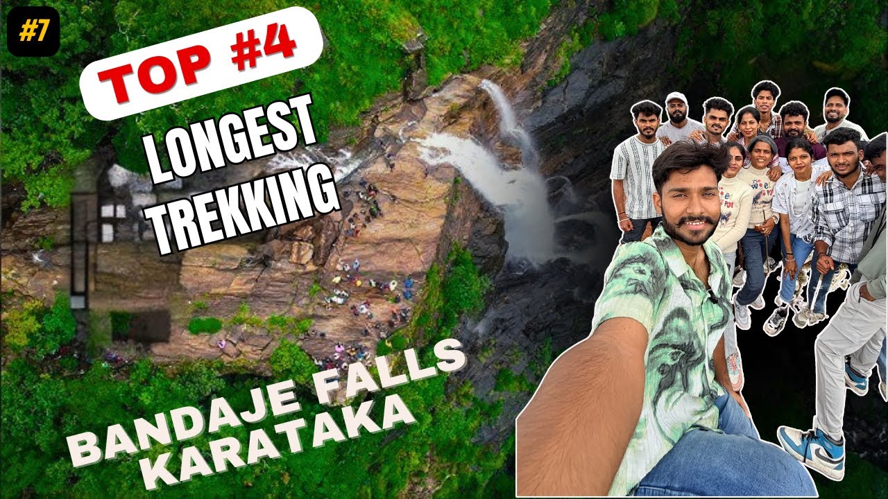 Trekking to Bandaje Falls | Karnataka’s Hidden #4th 200ft Waterfall 🌄 ...