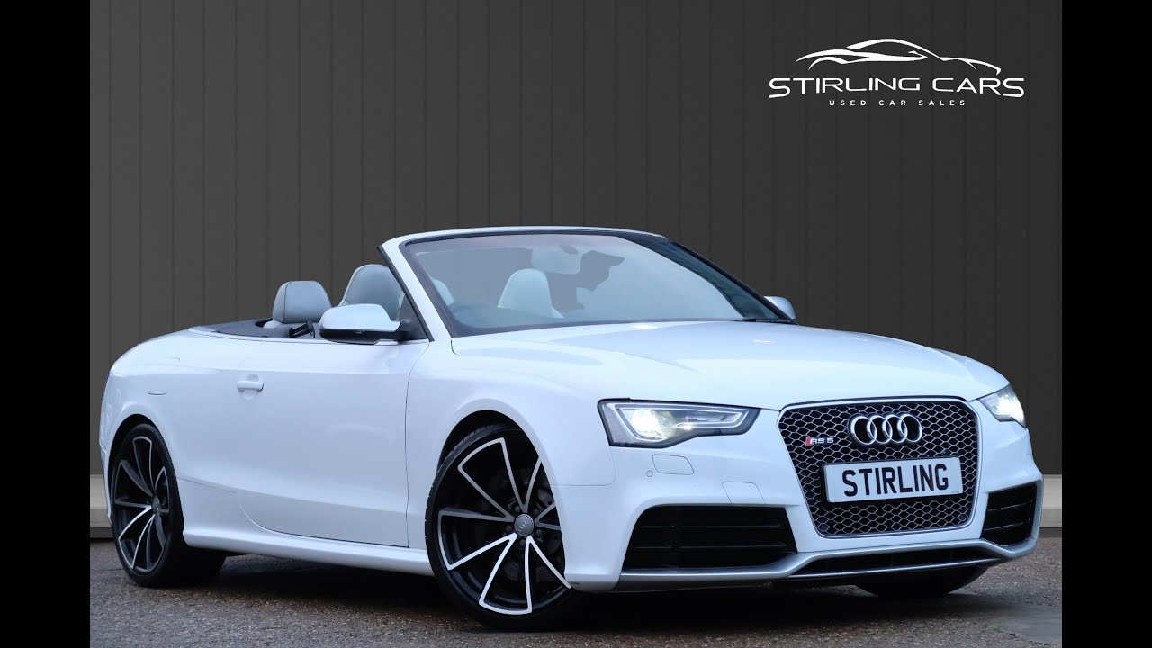 AUDI RS5 CONVERTIBLE - YouTube