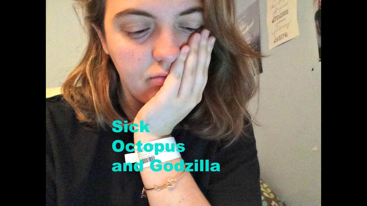 Sick Octopus and Godzilla. || Day 4 and 5 of 366 - YouTube