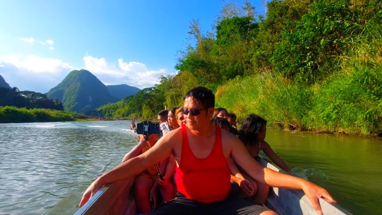 NAG BANGKA KAMI SA KAHABAAN NG WAWA DAM | ANG HABA PALA NG ILOG NATO ...