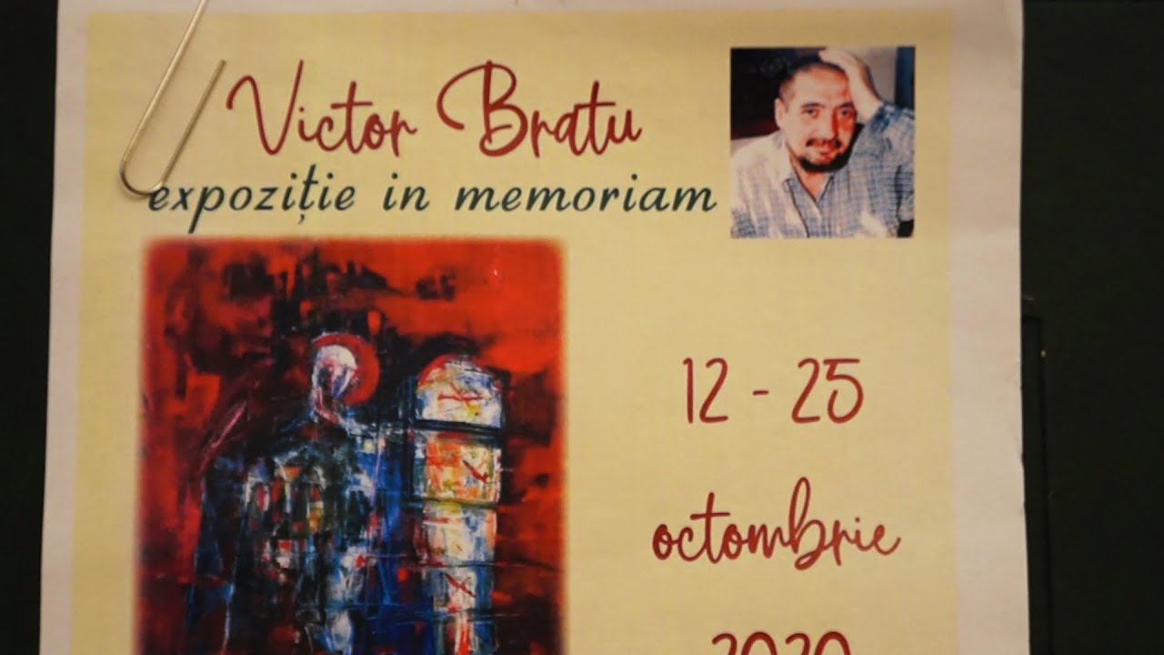 Expoziţie in memoriam Victor Bratu - YouTube