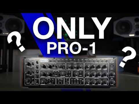Build A Track Only Using The Behringer Pro-1 - YouTube