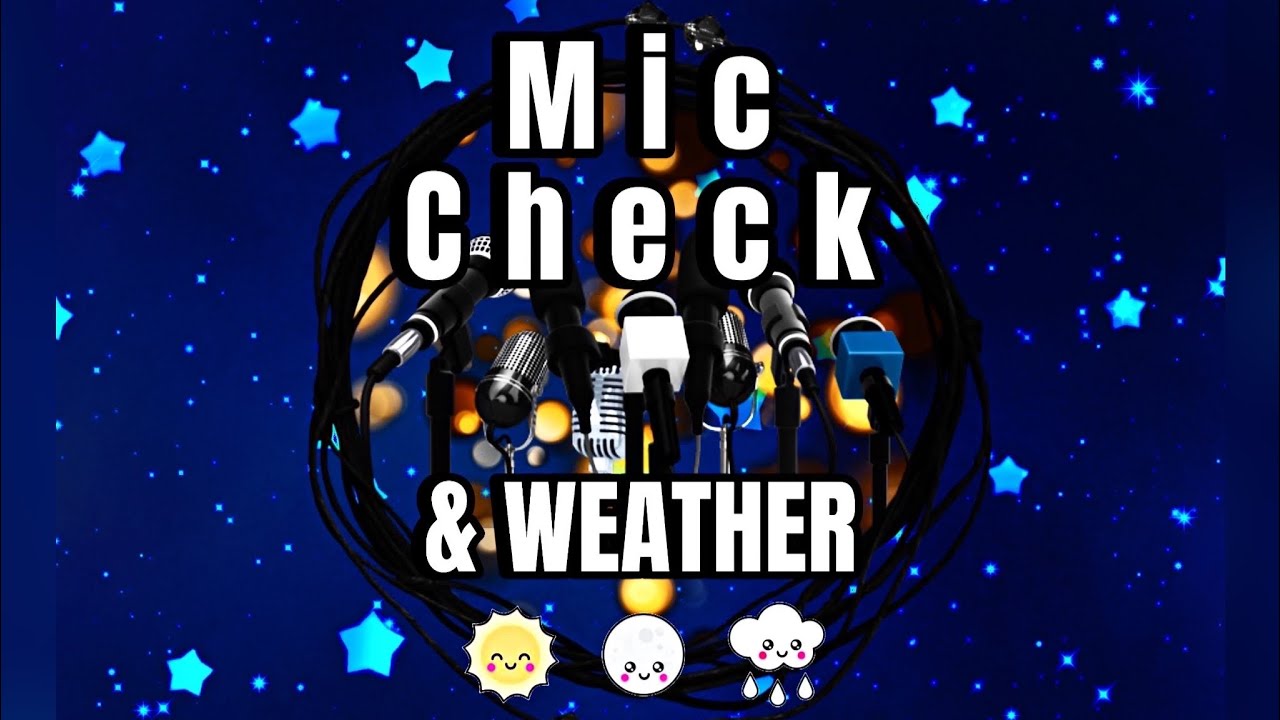 Microphone Haul Unboxing & Weather - YouTube