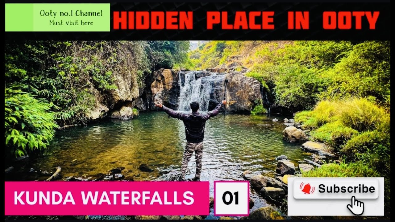 KUNDHA WATERFALLS 🍃 ️|| TREKKING || Hidden place in ooty📍♻️||MUST VISIT ...