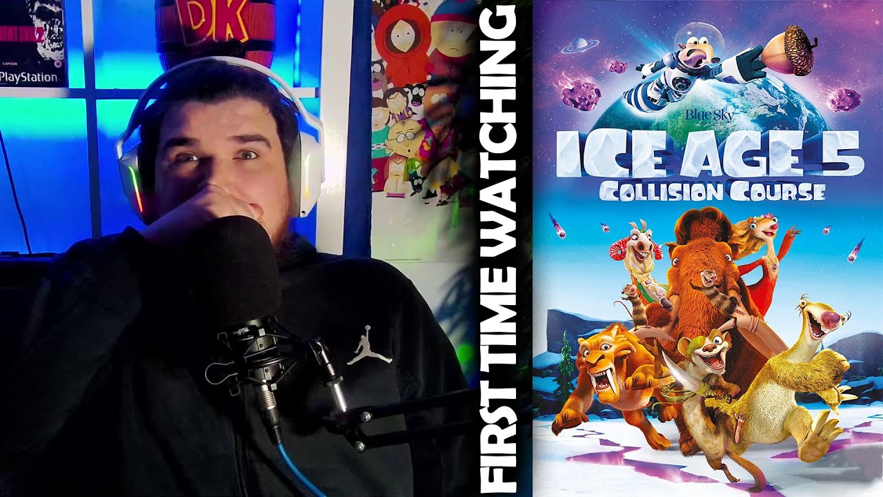 FIRST TIME WATCHING Ice Age 5 Collision Course Movie Reaction - YouTube