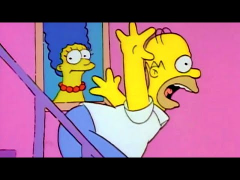 Homer Falls Down the Stairs - YouTube