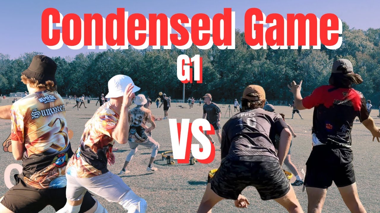 Condensed Roundnet (Spikeball) Game 1: Glizzy VS B.Clark/B.Eppes STS ...