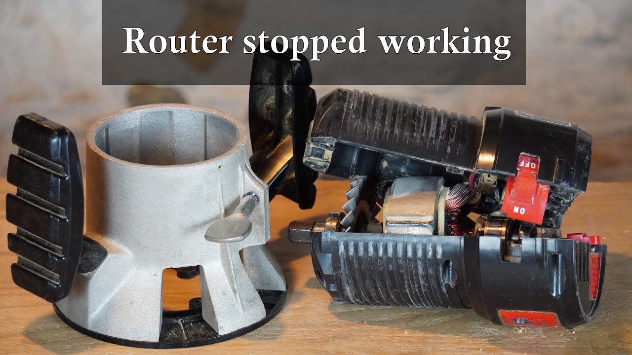 Fixing an old router - YouTube