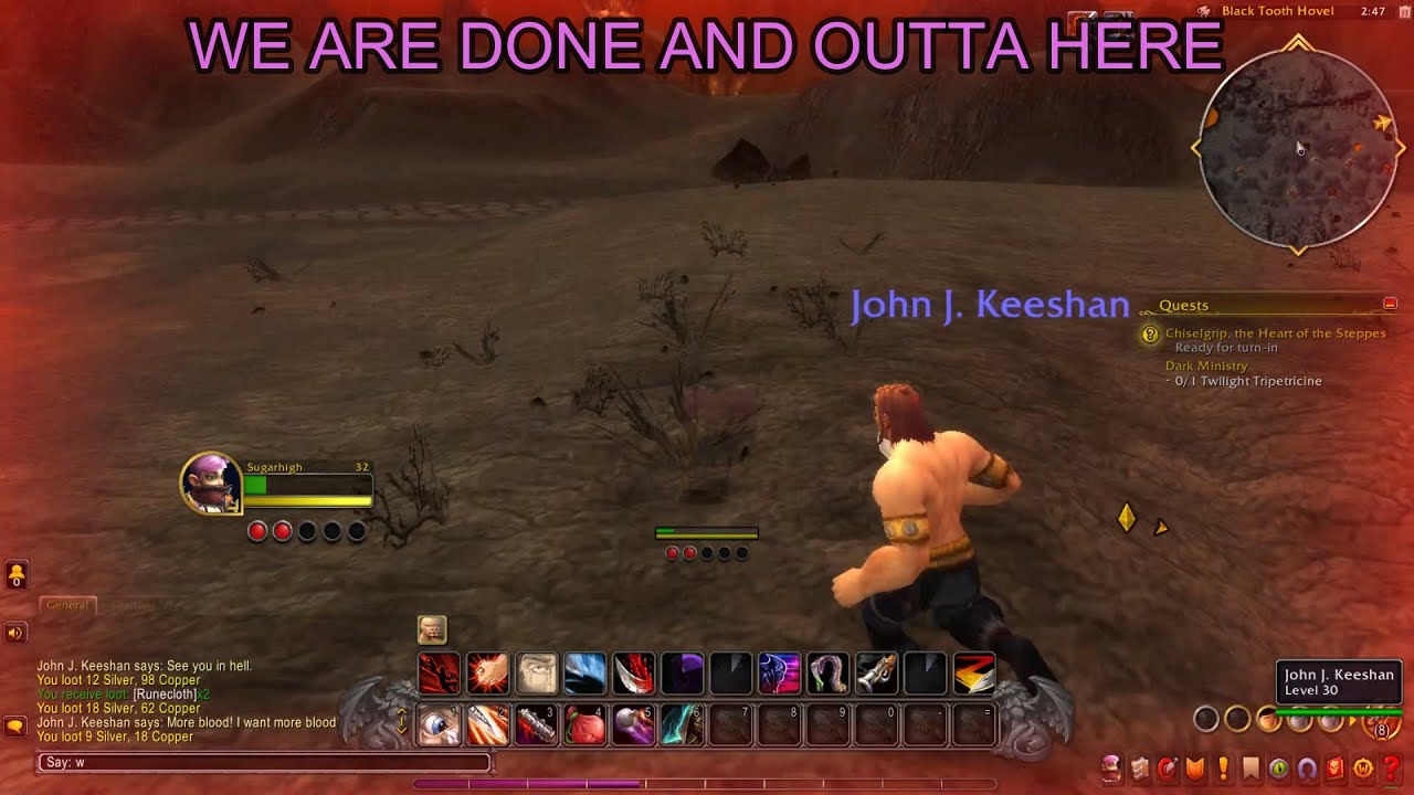 John.L Keeshan brought the War and Chaos (Ep 13.)#worldofwarcraft - YouTube
